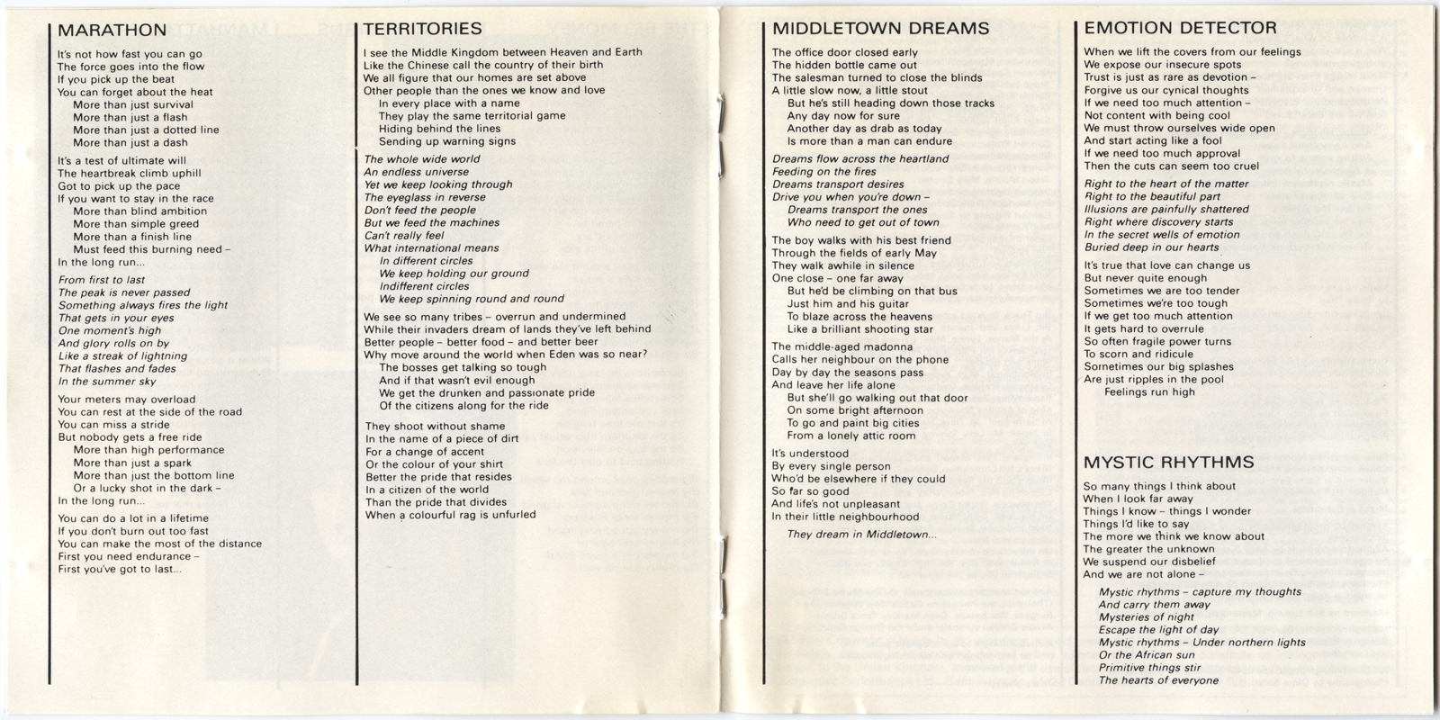 Atomic CD / Rush : Power Windows (V002)